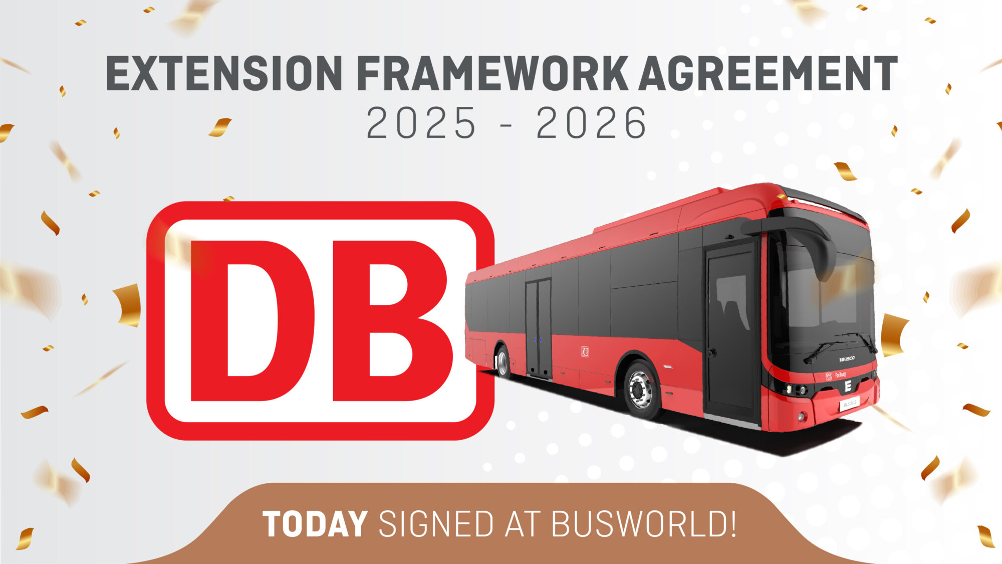Deutsche Bahn extends framework agreement with Ebusco - Ebusco®