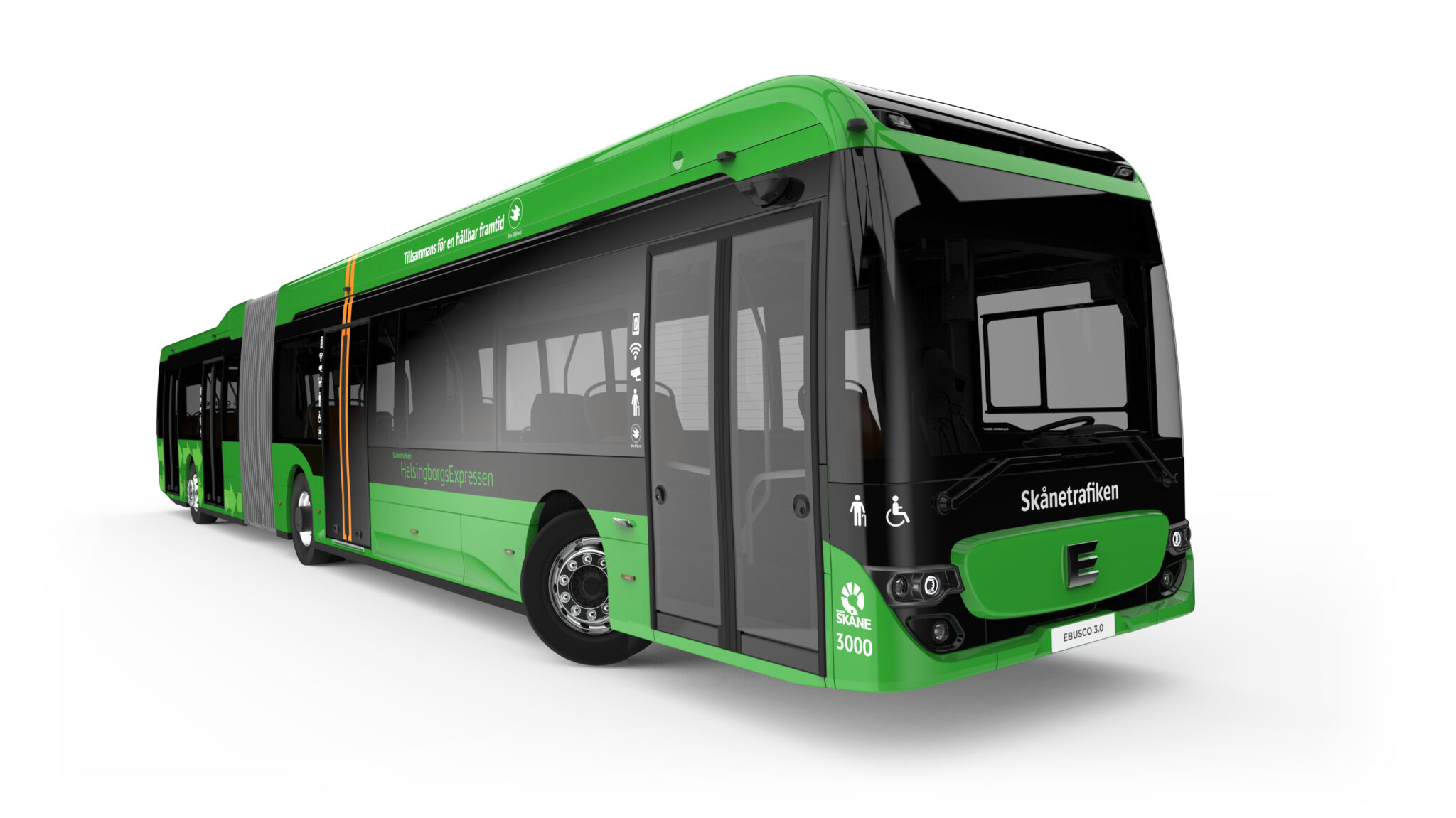 14 Ebusco 3.0 18-metre buses for new Swedish customer VR Sverige - Ebusco®